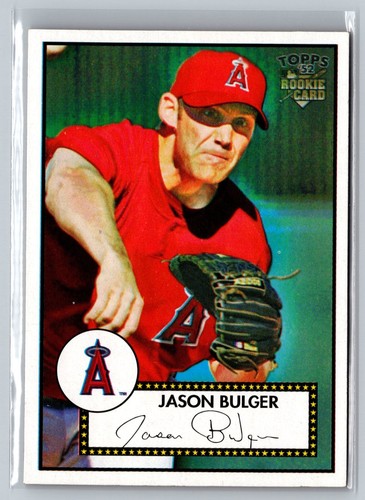 Jason Bulger 2006 Topps '52 Rookies BASEBALL #222 Los Angeles Angels | eBay