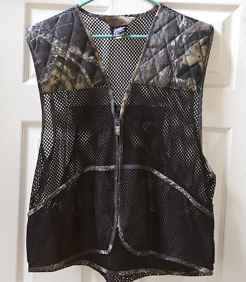 QUAIL UNLIMITED MEN'S CAMO HUNTING SUMMER WEIGHT NYLON MESH SIZE LARGE ...
