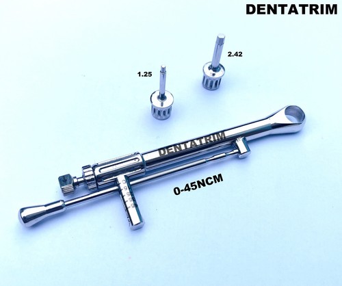 Straumann Torque Wrench Ratchet Dental Implant 0-45 NCM With Drivers | eBay