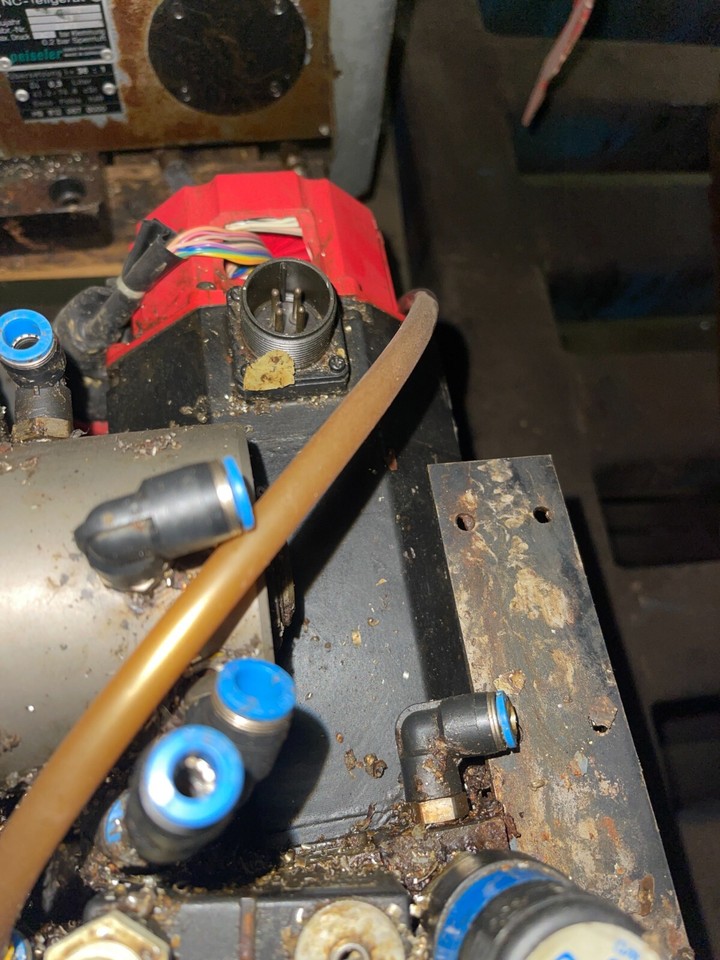 PEISELER ROTARY TABLE #AWU 160 w/Fanuc Motor | eBay