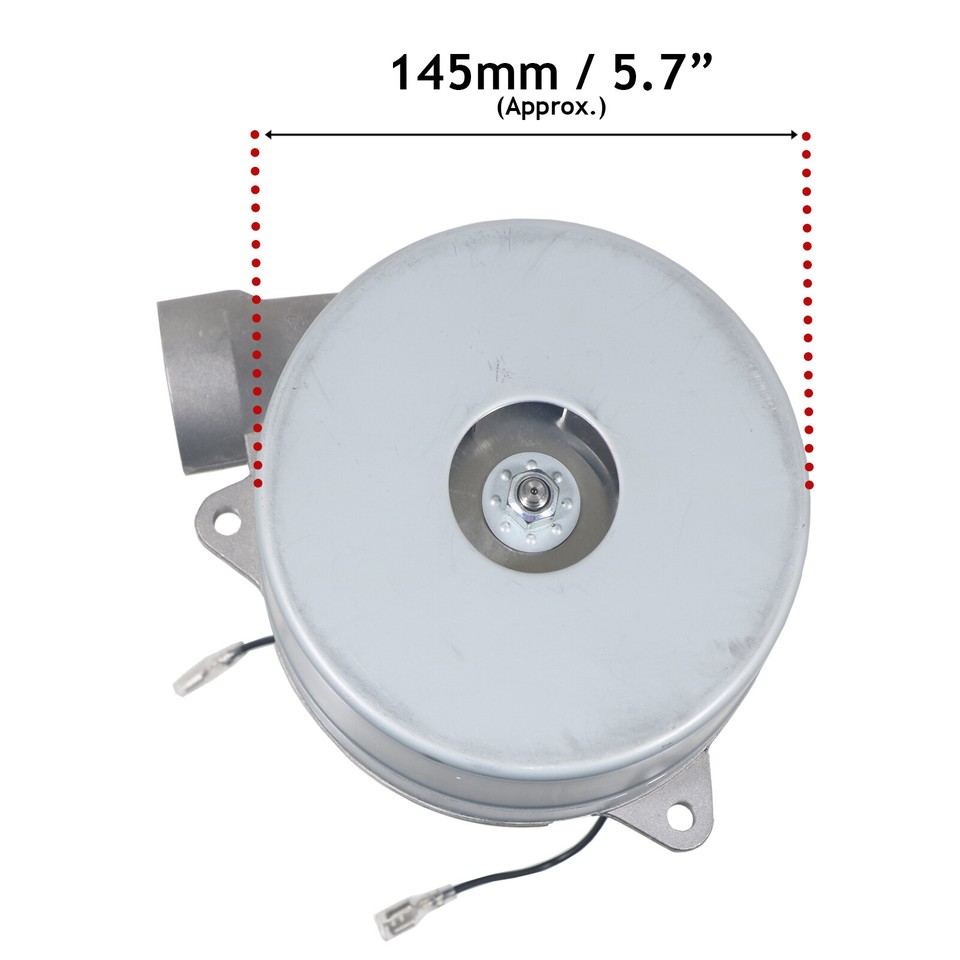 Ametek Original 2 Stage Tangential Hoover Motor 5.7" 1200W Vacuum ...