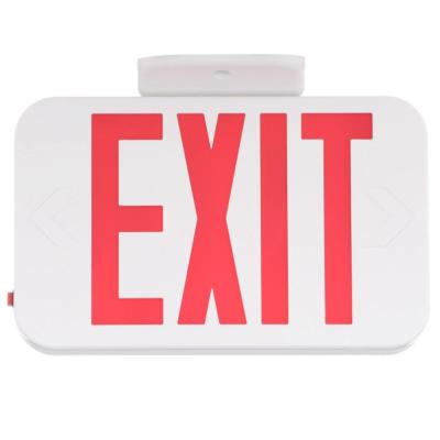Exit Signs - Red Letters