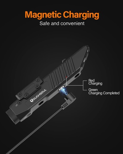 TOUGHSOUL Tactical Flashlight Green Red Laser Sight Combo, 1450 | eBay