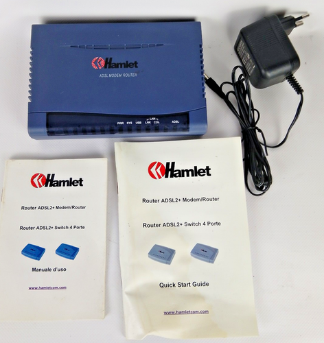 Modem Hamlet HRDSL640 ADSL router | eBay