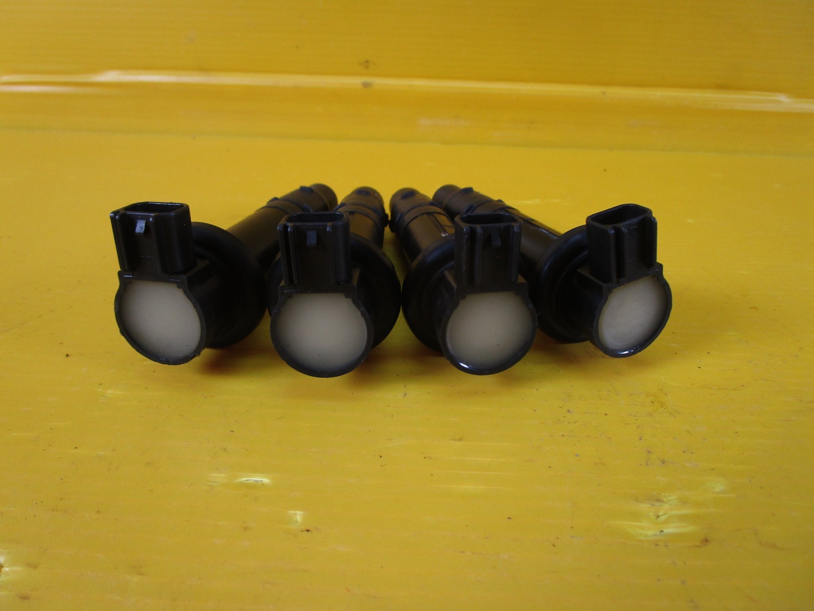 03-09 2003-2009 YAMAHA R6 R6S IGNITION COIL COILS (4) SPARK PLUG BOOT ...
