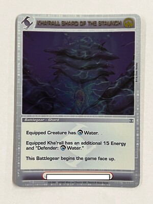 Chaotic 135/200 Kha'Rall Shard of the Staunch Holo Foil Rare Battlegear ...