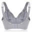 32-52 C-F G H I Women's Wireless Cotton Plus Size Bra Unlined Full ...