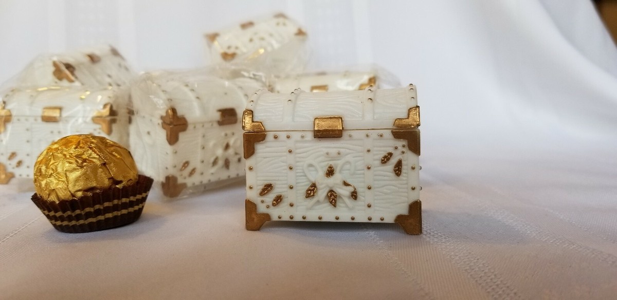 Treasure Chest Favor Boxes 24 Pack Treasure Chest Gable Party Treat