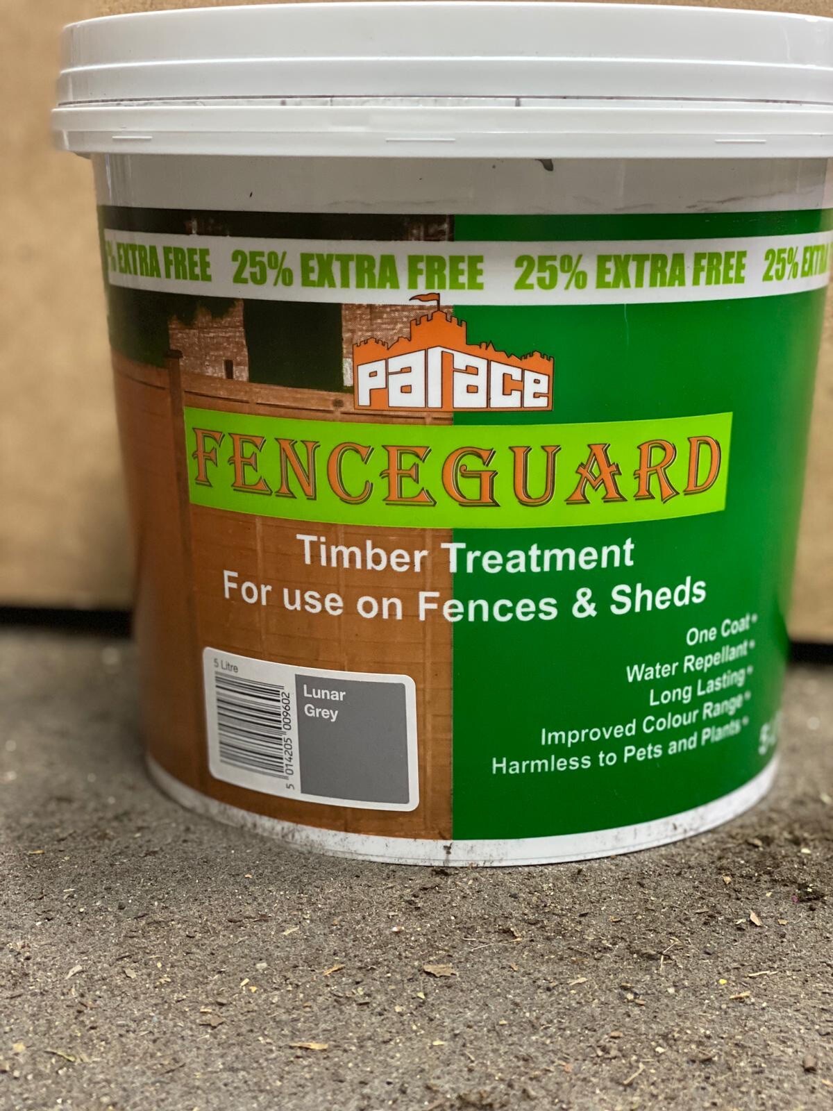 Palace Fence Guard Paint Lunar Grey 5L | eBay UK