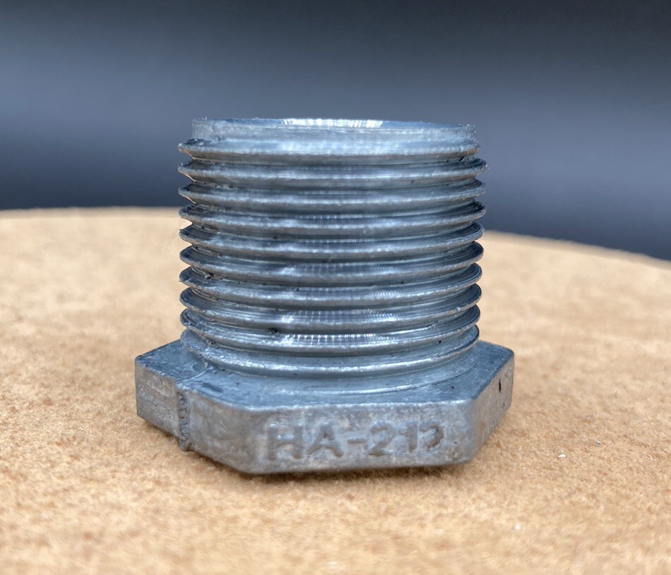 Steel City HA212 Die Cast Nipple 3/4” Rigid Conduit (Chase) 1” Long ...