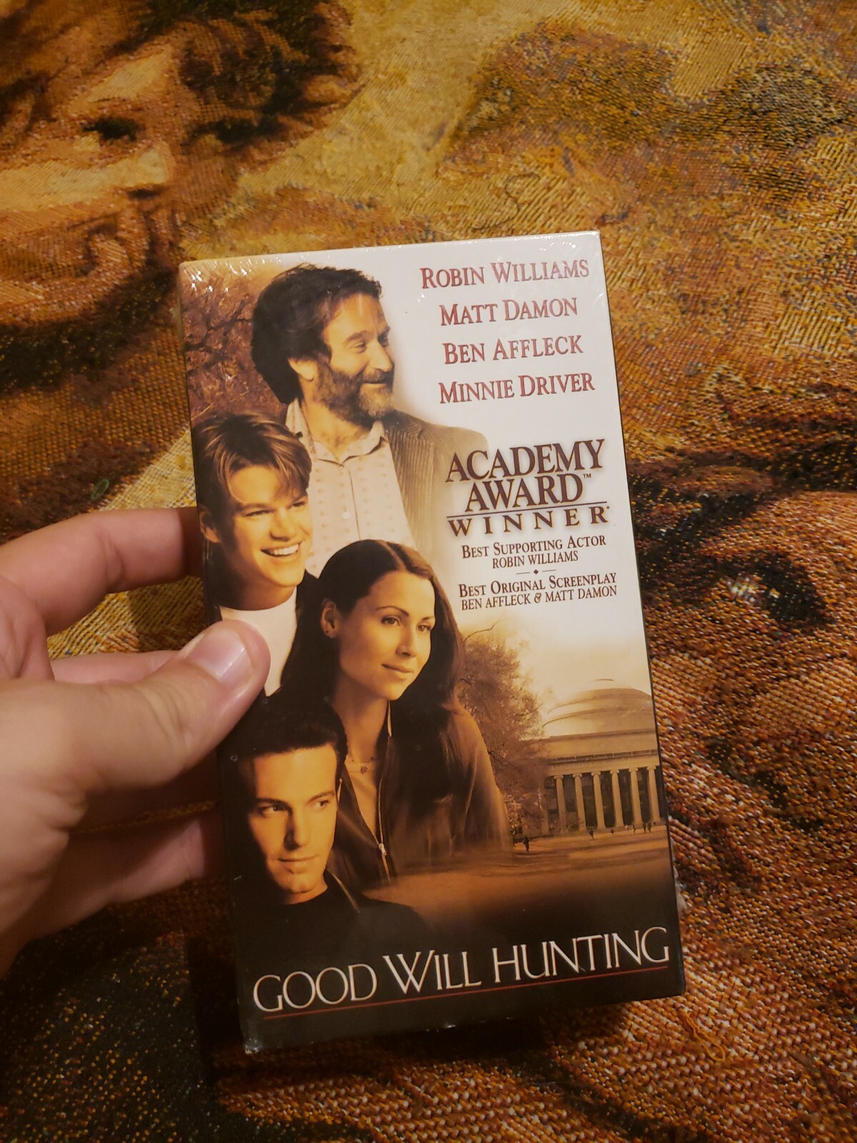Good Will Hunting (VHS) FACTORY SEALED ROBIN WILLIAMS FREE SHIPPING ...