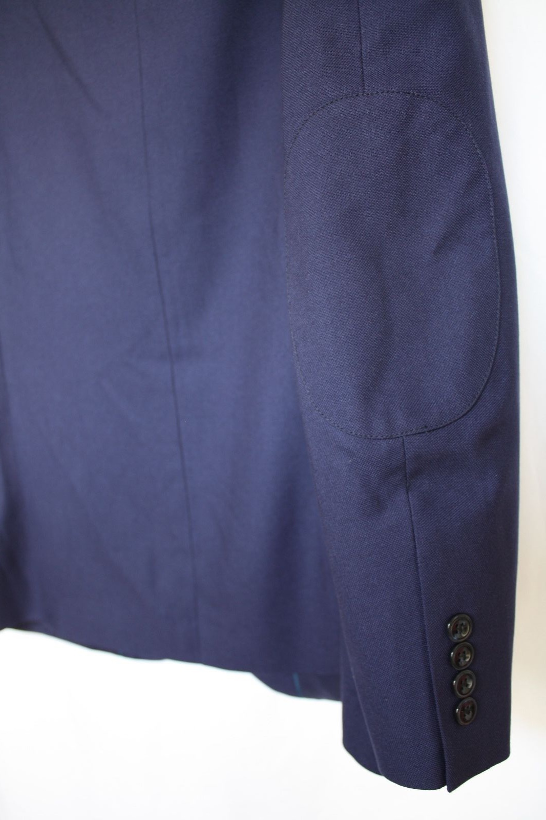PERRY ELLIS Sport Coat Blazer Jacket with Elbow Patches , Size: 40 REG ...