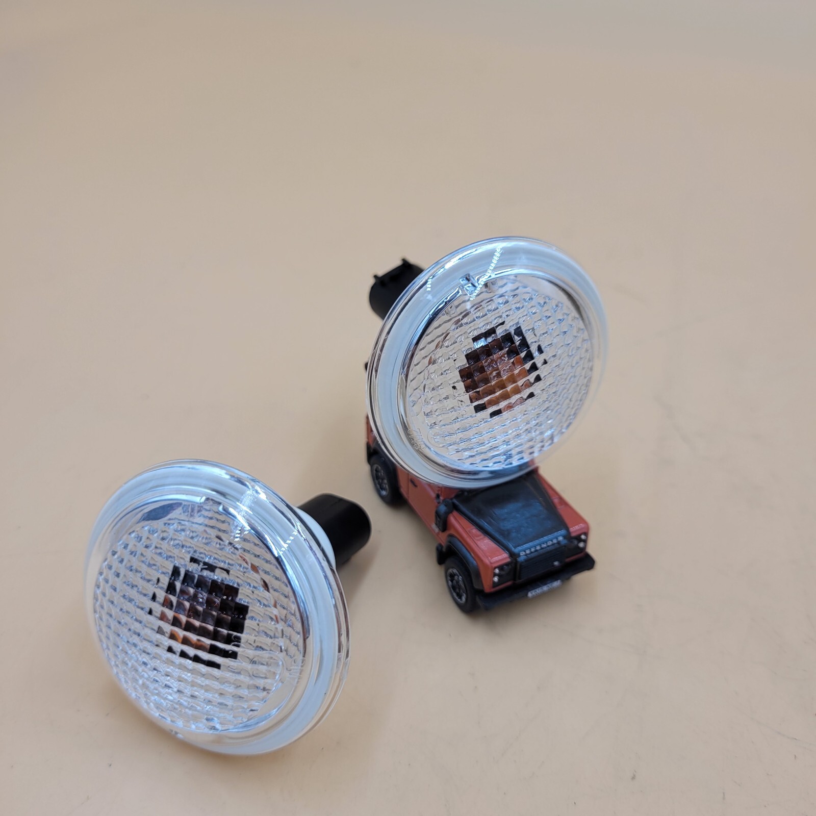 LAND ROVER RR (03-12) CLEAR SIDE MARKER REPEATER LIGHTS XGB500020 set ...