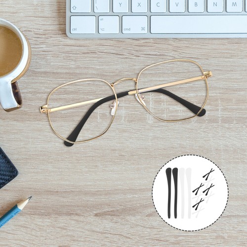 10 Pairs Non-slip Glasses Temple Cover Eyeglass Leg Soft Ear Pads Grip | eBay