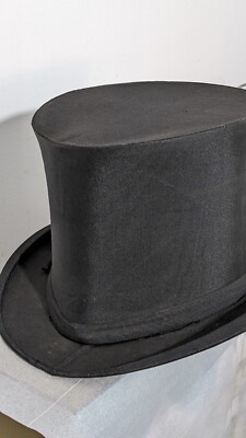 Vintage Silk Top Hat Folding 1930s Henry Heath London Size 56 | eBay
