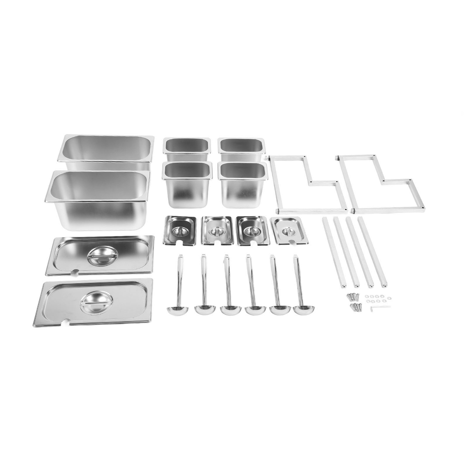 Double-layer Stainless Steel Telescopic Portions Pot Racks Jam Box ...