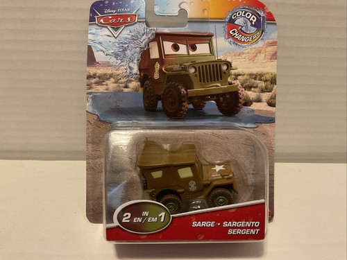 Disney Pixar Cars Sarge Color Changers 2023 | eBay