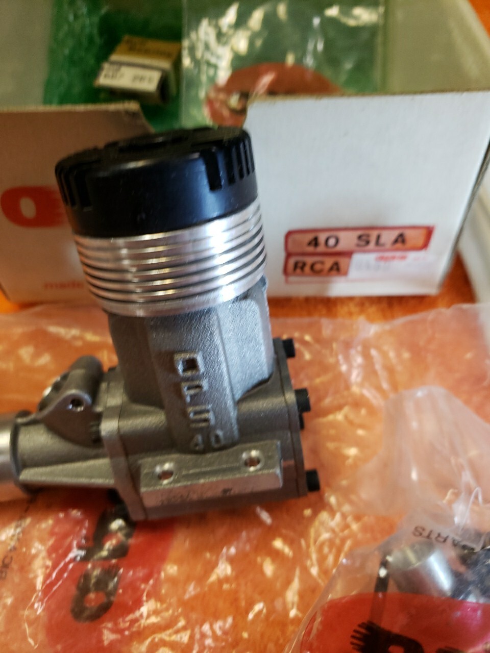 OPS Engine - OPS 40 SLA RC MOTOR Black Head - NIB - N23 | eBay