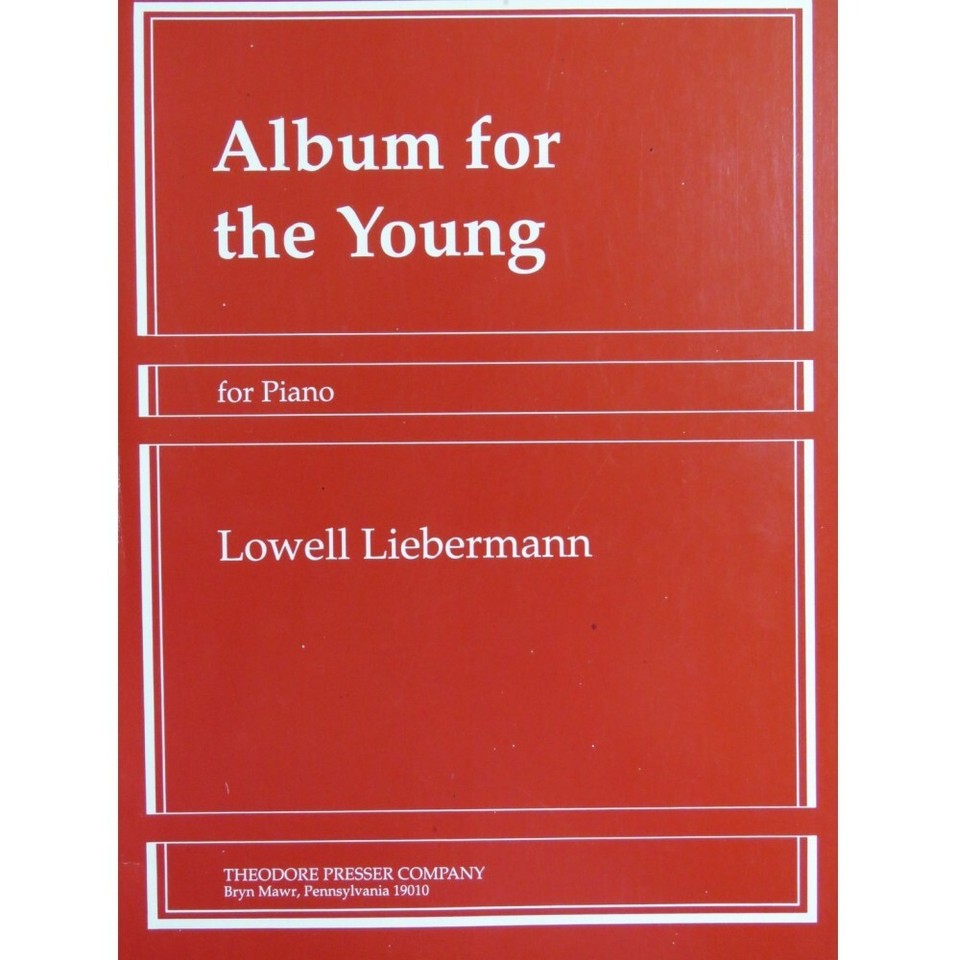 Liebermann Lowell Album for the Young Piano 1984 | eBay