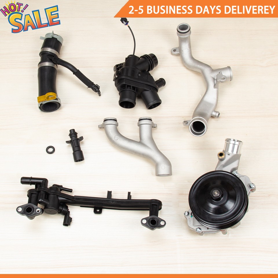 For Land Rover Range Rover LR4 3.0L UWater Pump & Thermostat Hose Pipe ...