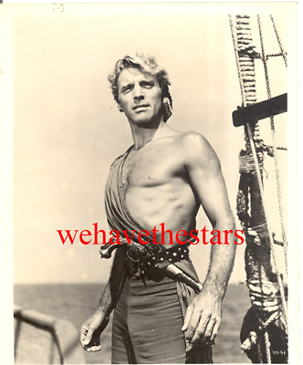 Vintage Burt Lancaster BEEFCAKE SEXY HANDSOME '52 PIRATE Publicity ...