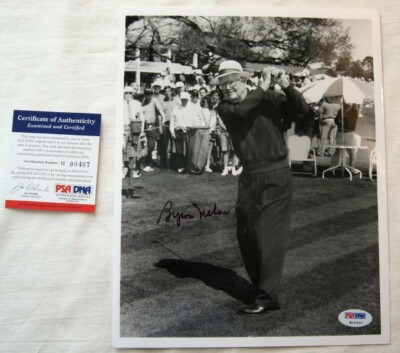 Byron Nelson Signed / Autographed Photo PSA/DNA | eBay