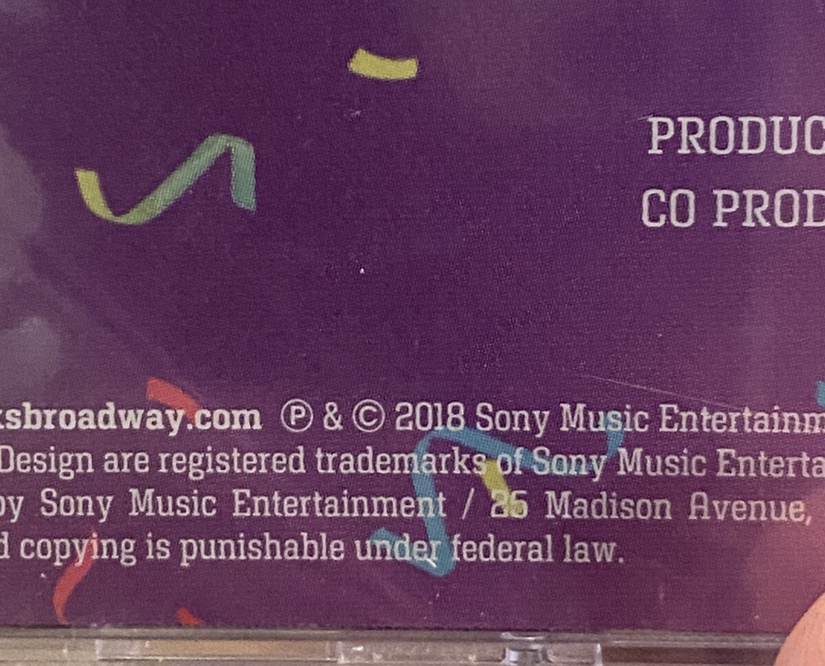 The Prom Musical CD Broadway 2018 Soundtrack Changing Lives NETFLIX NEW ...