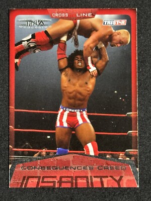 2008 TRISTAR TNA Wrestling Cross the Line Consequences Creed #5 | eBay