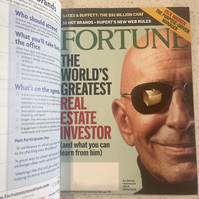 Fortune Magazine October 31, 2005 Gates & Buffet 10 Hot Brands Rubert’s ...