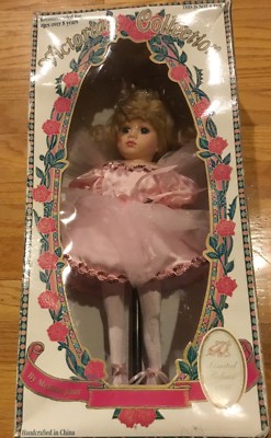 Victorian Collection Vintage Porcelain Doll By Melissa Jane Ballerina ...
