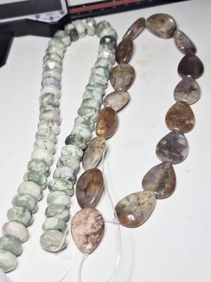 Large Bead Lot Gemstone Beads Jewelry Making Supplies Crafts | eBay
