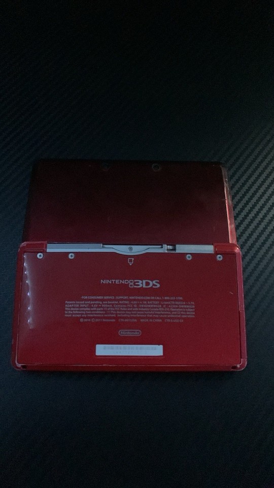Nintendo 3DS Handheld System - Flame Red 45496719357| eBay
