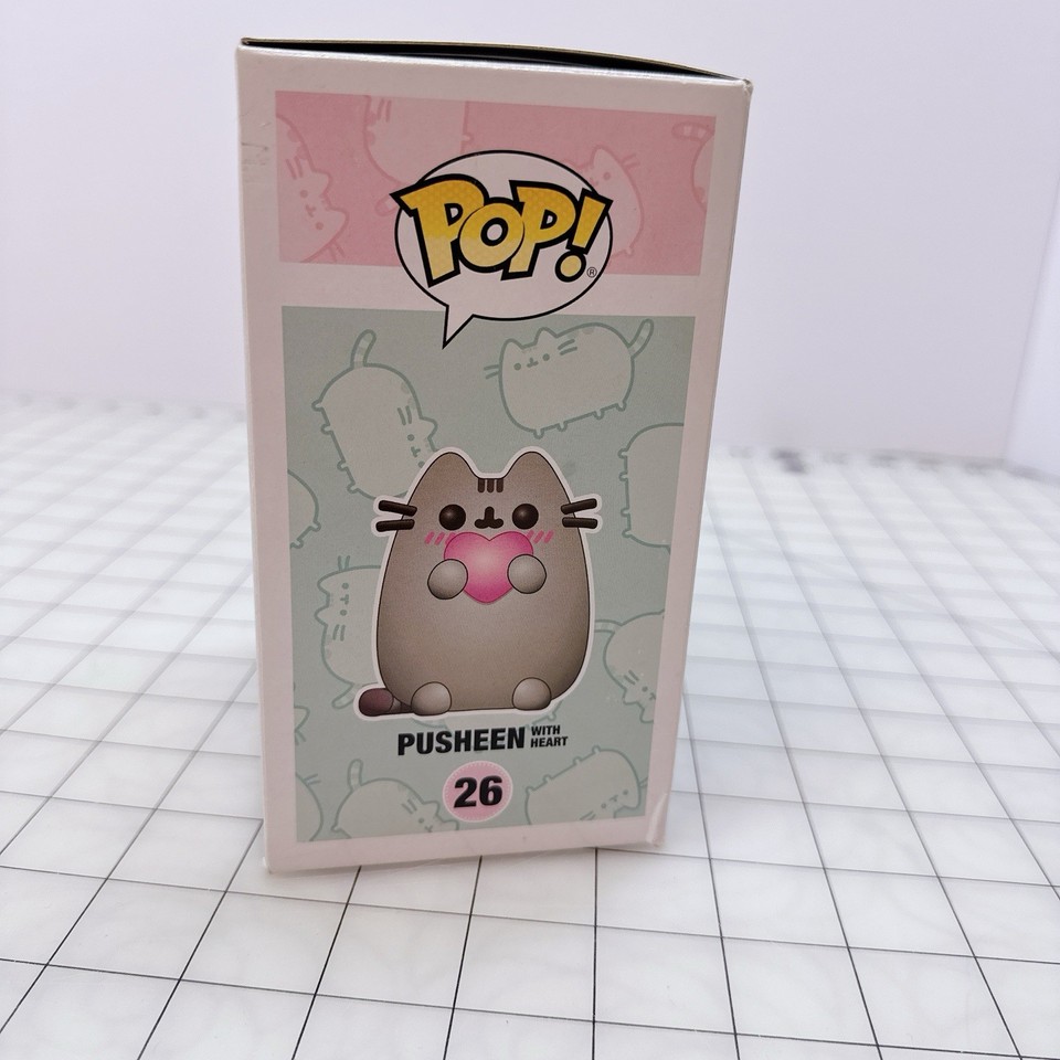 Pusheen with Heart #26 ~ Funko Pop Pusheen The Cat 889698445290| eBay