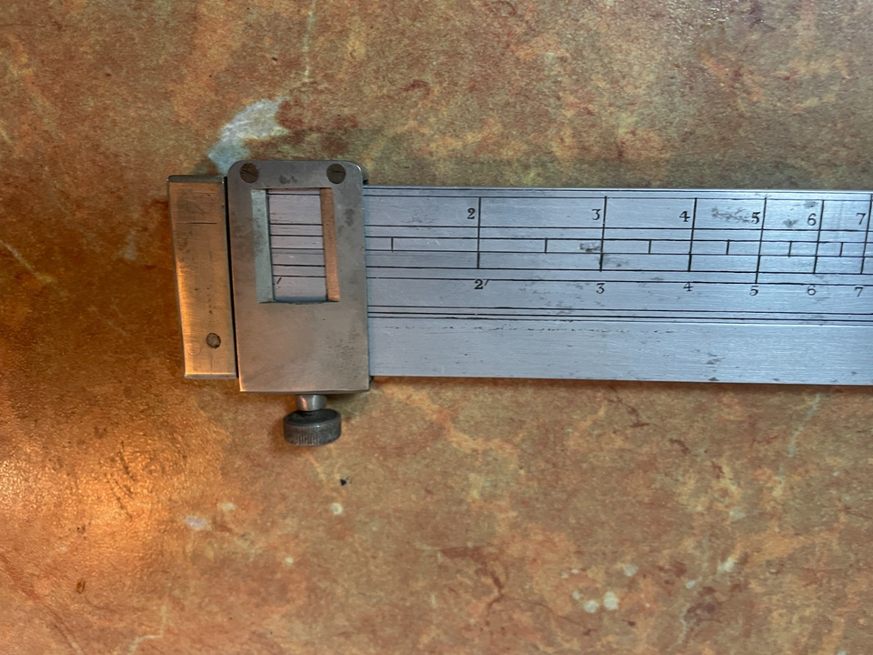 ASTON & MANDER WWI 1915 APP. OBS. OF FIRE SLIDE RULE Mk V1 IN CASE ...