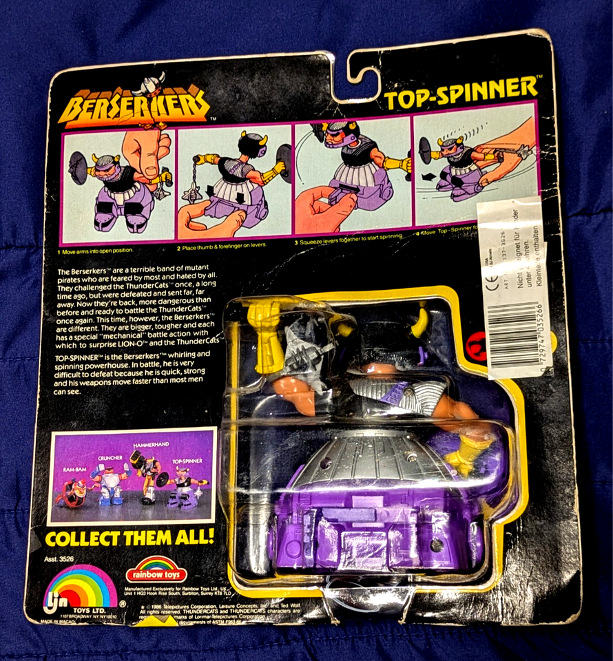 thundercats bezerker top spinner | eBay UK
