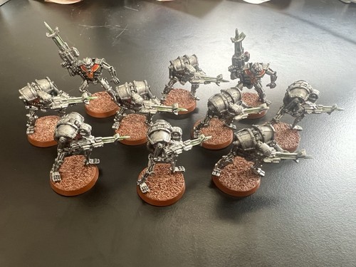 Warhammer 40K- 10 Necron Raider OOP METAL NECRON WARRIOR | eBay