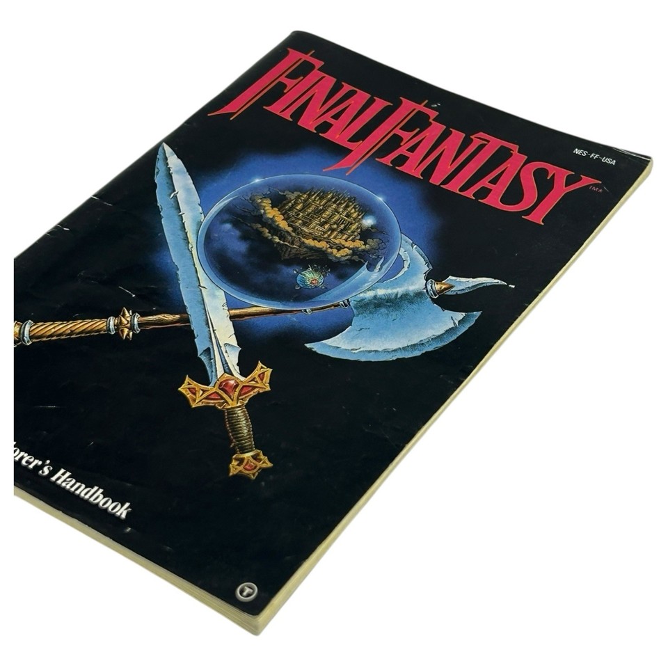 Final Fantasy Explorer’s Handbook Instruction Manual Nintendo NES No ...