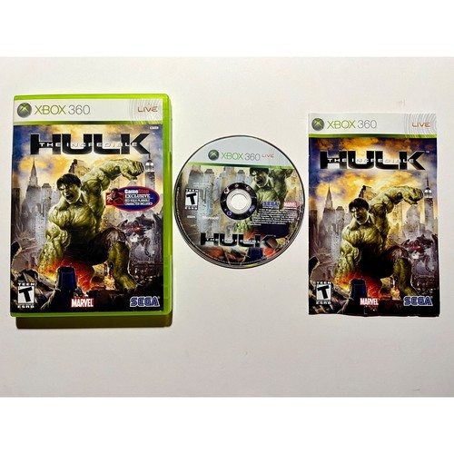 The Incredible Hulk Gamestop Exclusive (XBOX 360)CIB Complete 🔥untested ...