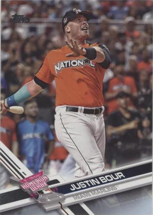 2017 Topps Update Series - Home Run Derby Justin Bour #US134 for sale ...