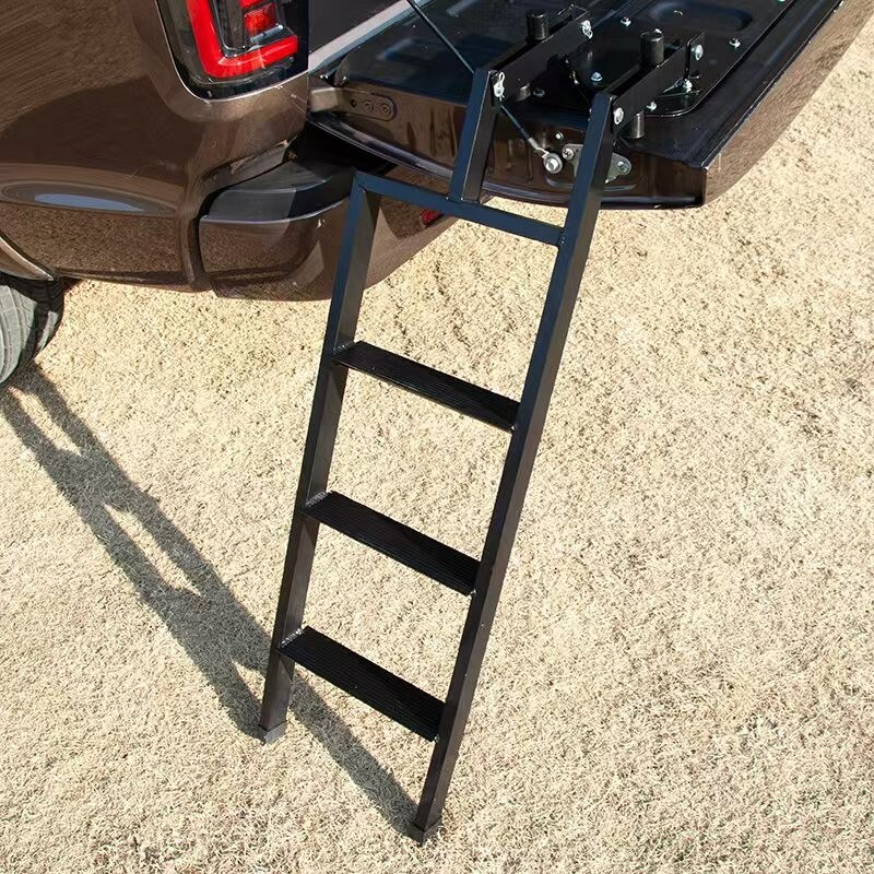 Steel Pickup Truck Foldable Tailgate Step Ladder Fits for Ranger 2007 ...
