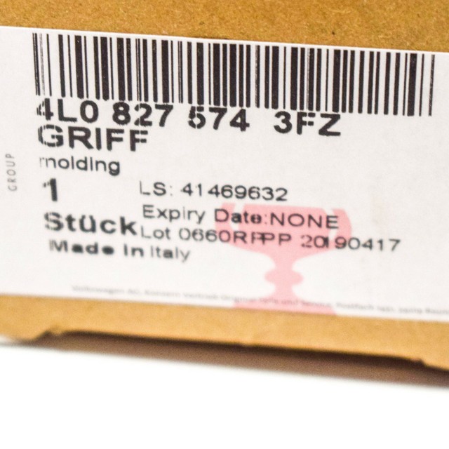 Audi Q7 (4l) 2007 Tailgate Handle 4L08275743FZ Dtr9091 for sale online ...