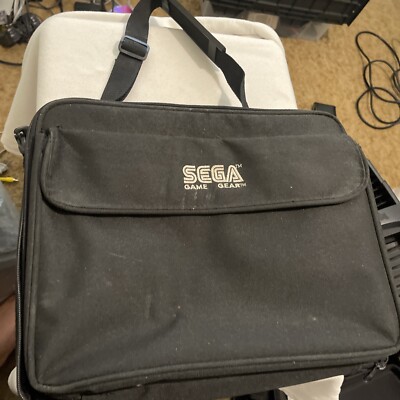 Sega Game Gear Official Carrying Case Bag Lot - Molded Insert Deluxe ...