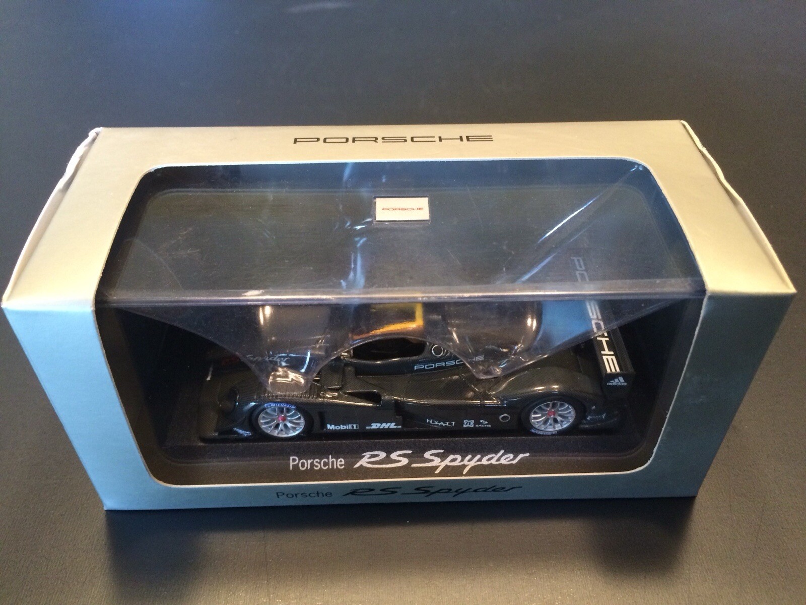 Minichamps/Paul’s Model Art Porsche RS Spyder 1:43 Scale Model Black ...