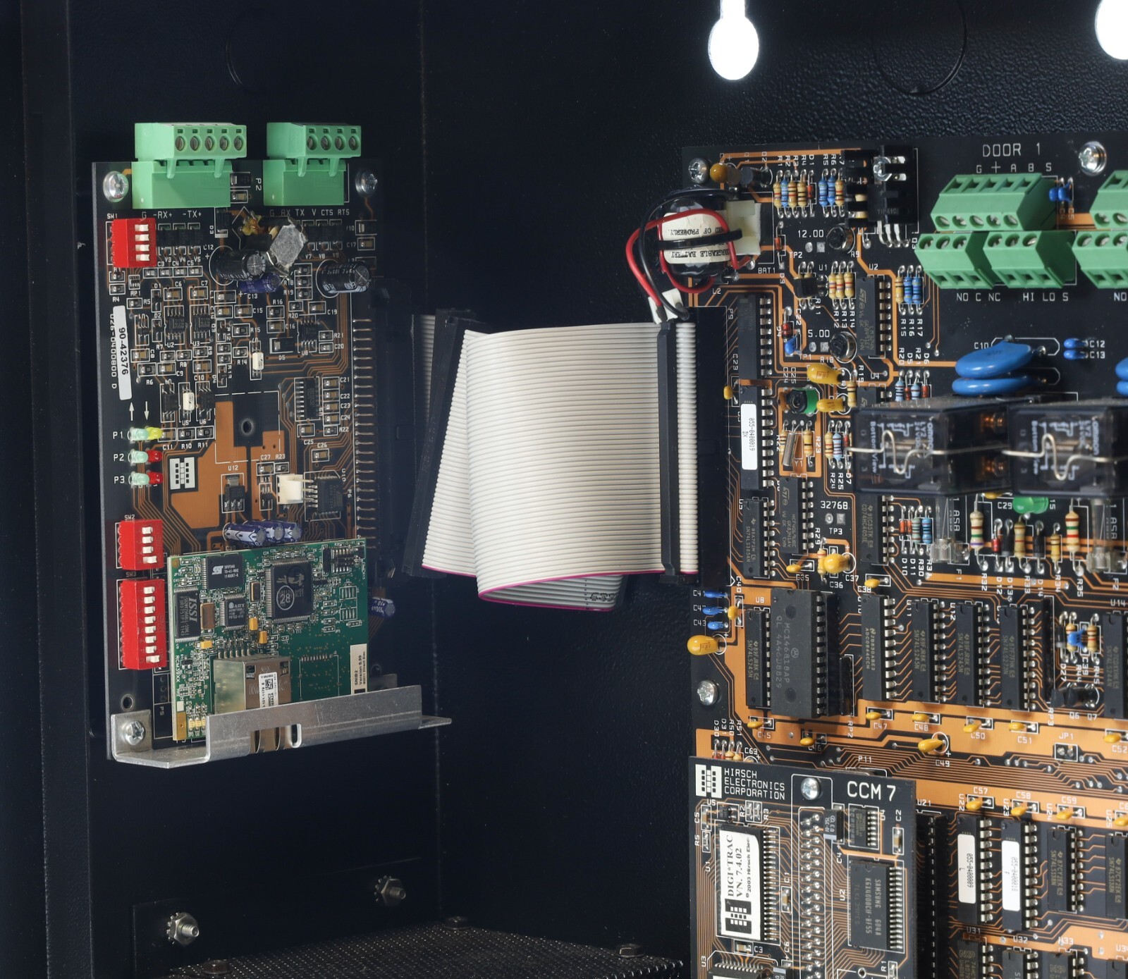 HIRSCH Model 2 M2 2-Door Controller with SCRAMBLE NET SNIB2 Board, CCM7 ...