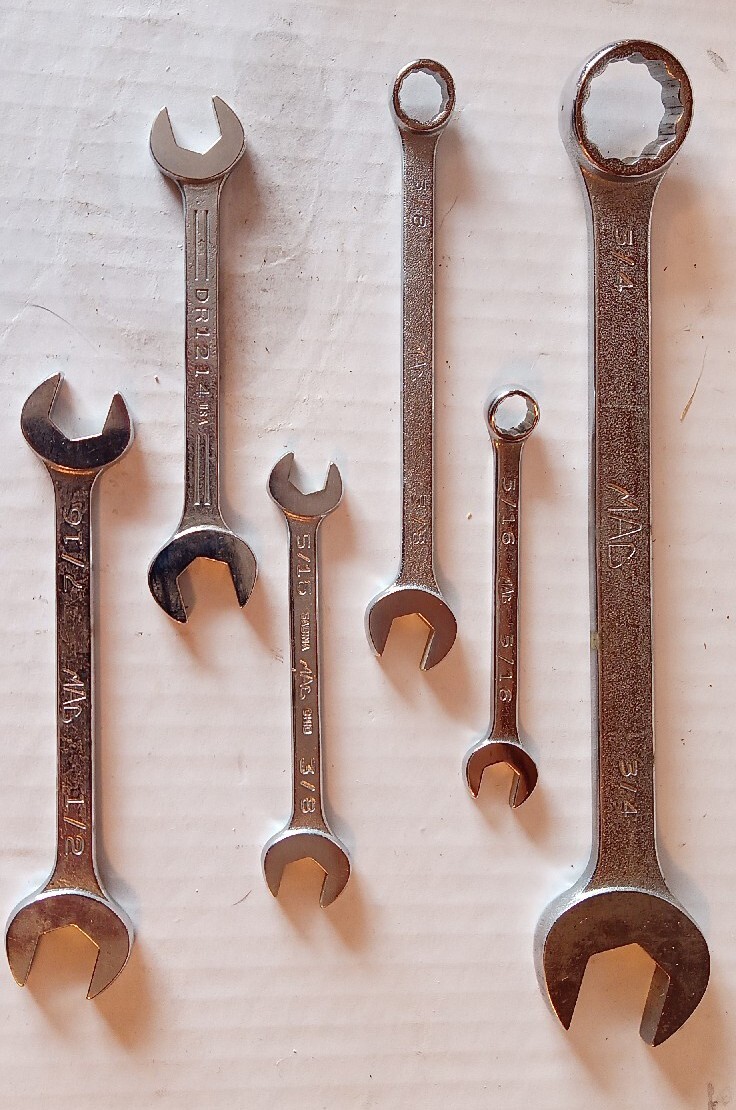 MAC Tools Wrenches Combination/Open End Free Ship SOLD EACH | eBay