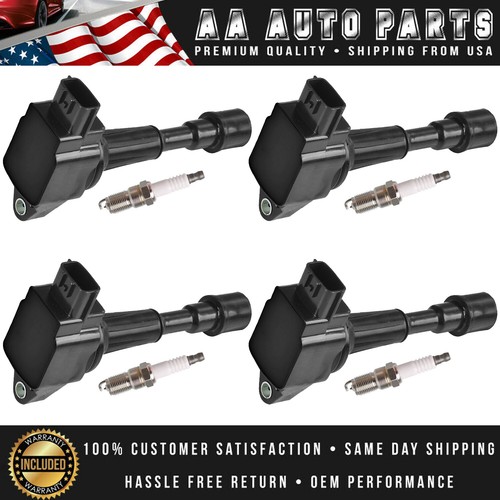 Ignition Coil & Platinum Spark Plug For Mazda 2 1.5L 2011-2017 UF655 | eBay