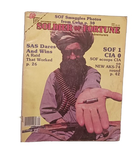 Soldier Of Fortune Magazines September 1980 and December 1980 | eBay UK