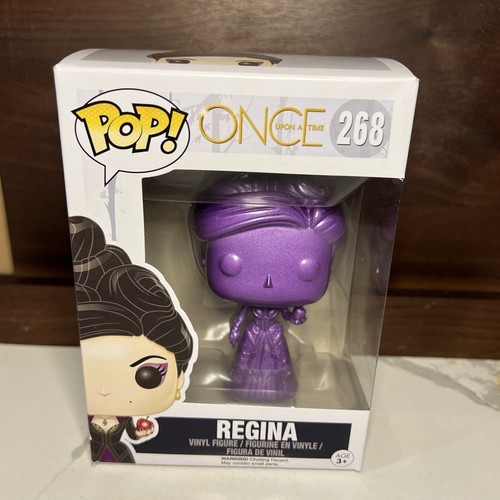 Funko Pop! Once Upon a Time REGINA PURPLE METALLIC #268 Box Lunch ...