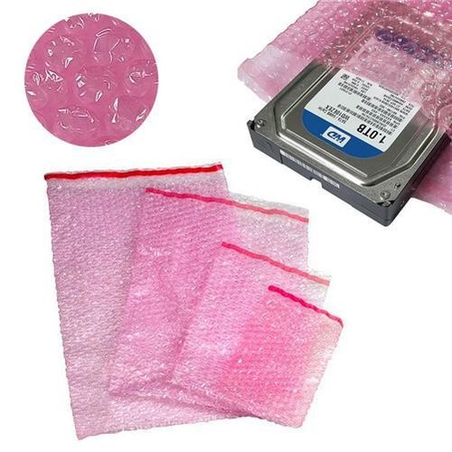 Red Bubble Wrap Bags Pouches Anti Static Envelopes Jiffy Peel & Seal ...