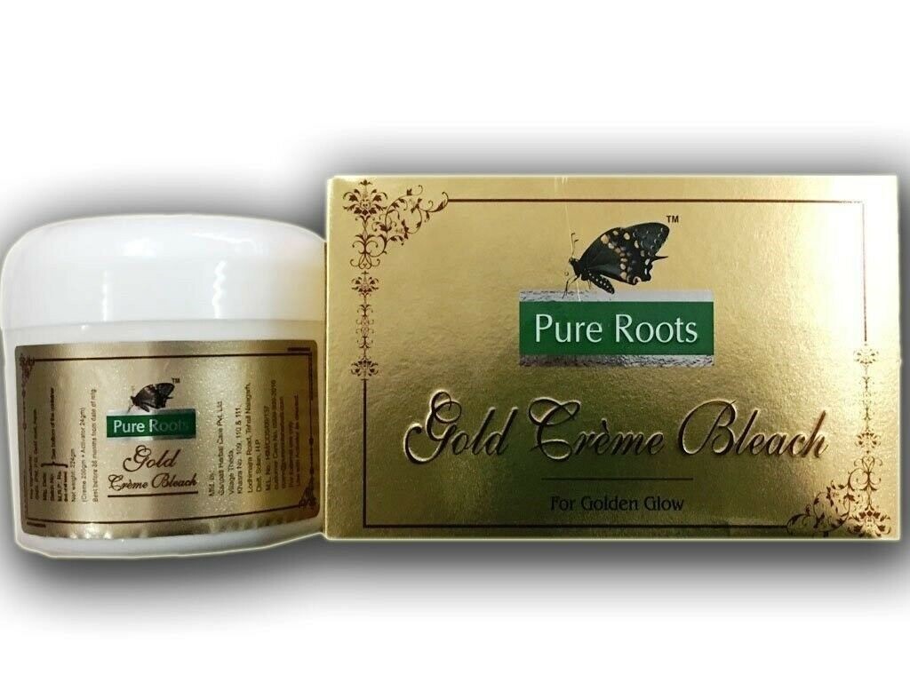 2X Pure Roots Gold Creme Bleach 42 Gram For Golden Glow | eBay